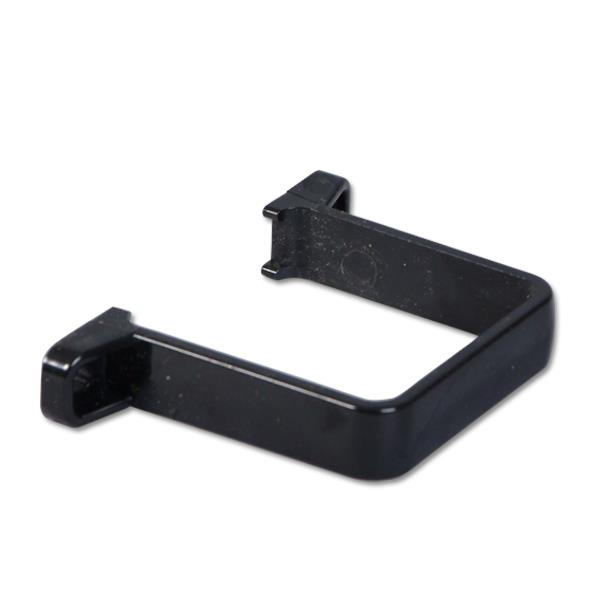 FloPlast Black Square Downpipe Clip | FasciaExpert.co.uk