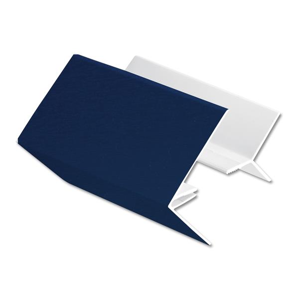 Royal Blue uPVC 2-Part External Corner Cladding Trim