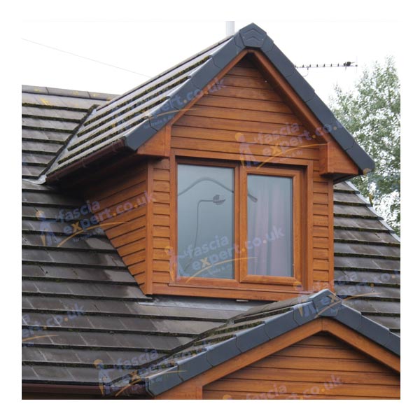 Light Oak Open V Cladding | Suppliers of uPVC Cladding