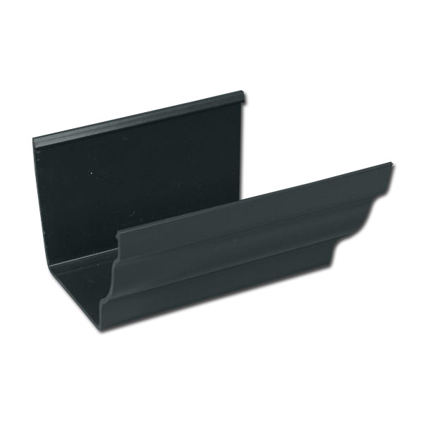 FloPlast Anthracite Grey Ogee Gutter | FasciaExpert.co.uk