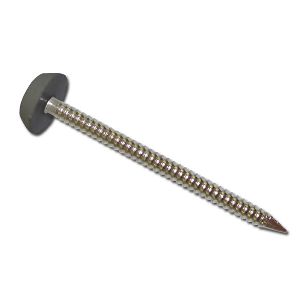 Slate Grey Plastic Headed Pins & nails
