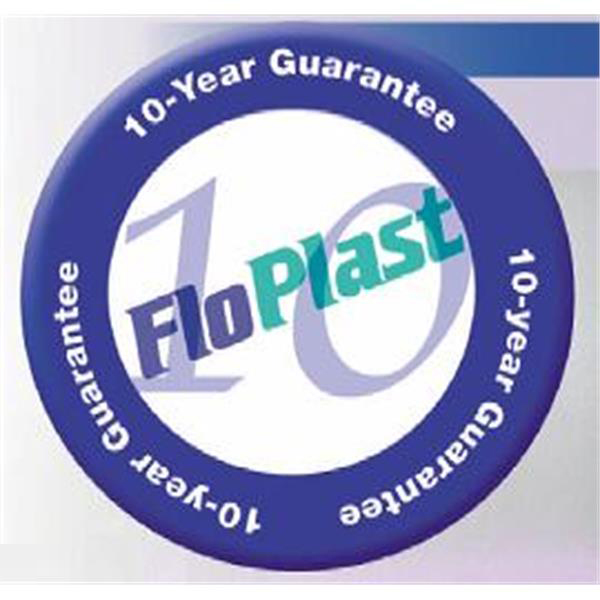FloPlast Black Round Downpipe | FasciaExpert.co.uk