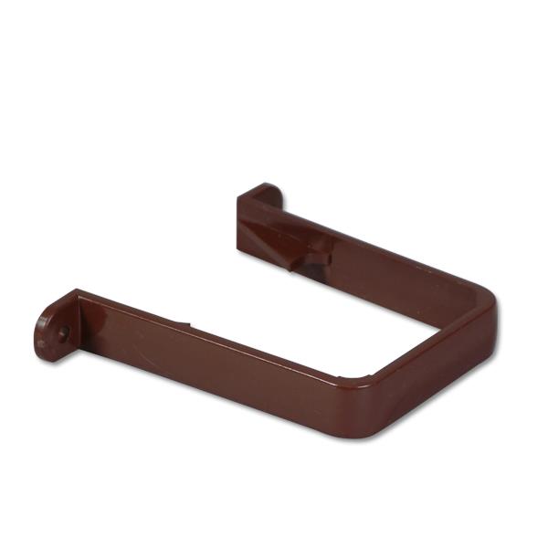 FloPlast Brown Square Downpipe Clip | FasciaExpert.co.uk