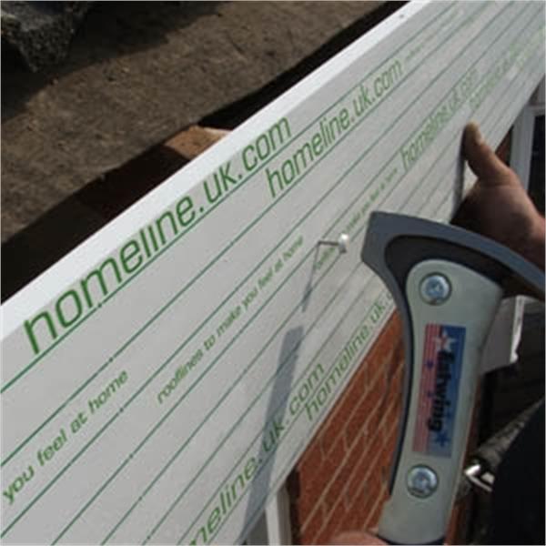 White uPVC Flat Fascia Board | FasciaExpert.co.uk